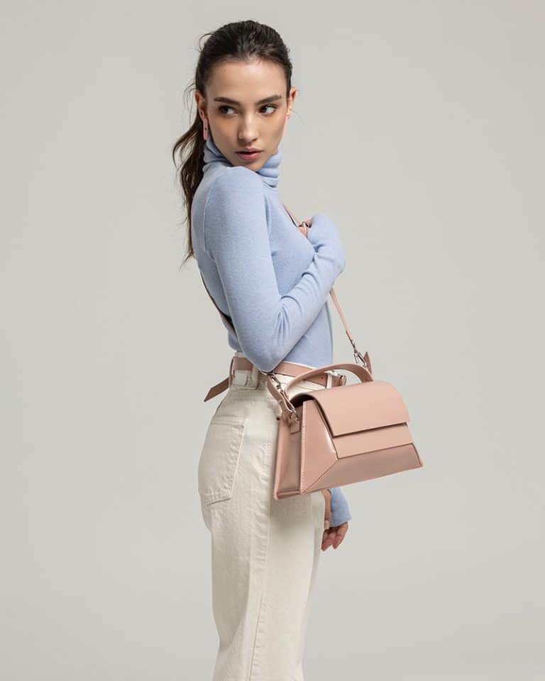 GEM bag - spring color - hungarian designer leather bag