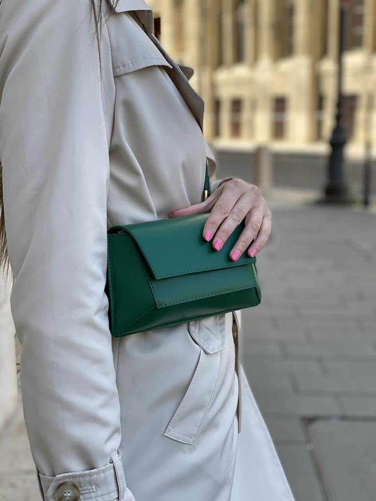 GEM mini spring color - hungarian designer leather bag